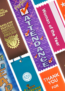 Personalized Ribbons | Award Ribbons, Ribbon Rolls, Event Ribbons