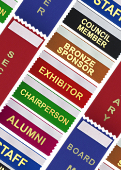 Personalized Ribbons | Award Ribbons, Ribbon Rolls, Event Ribbons