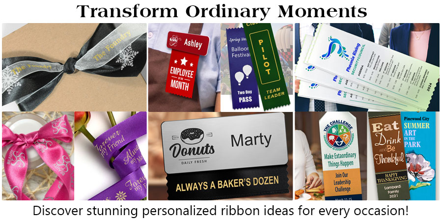 Custom Ribbons | Personalized Ribbons