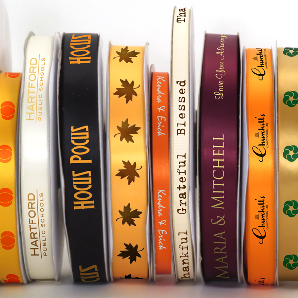 Planning Your Autumn Festivals - Ribbon Impressions