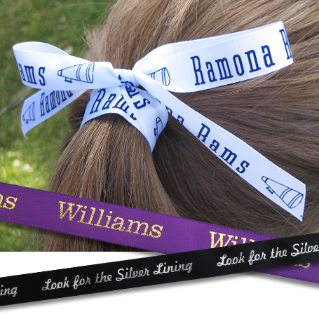 Available Ribbon Products - Personalized Ribbons